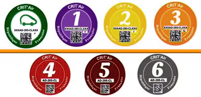 Les nouvelles vignettes auto 2016 CRIT'Air - Blog Quartier Des Jantes